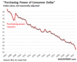 While the Fed Fiddles, the Dollar Burns: Dollar’s Purchasing Power ...