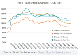 Container Ship Wait-Times at Shanghai Fall, Still High. Container ...