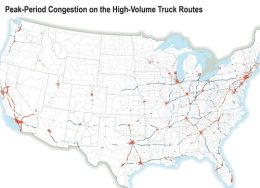 Truck Congestion at Worst Bottlenecks (MPH), Barge Rates on the ...