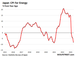 Core CPI in Japan Worst since 1981. Food Inflation Worst since 1976 ...